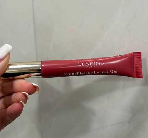 Матовый бальзам для губ clarins velvet lip perfect