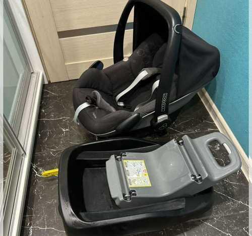 Автолюлька с базой isofix