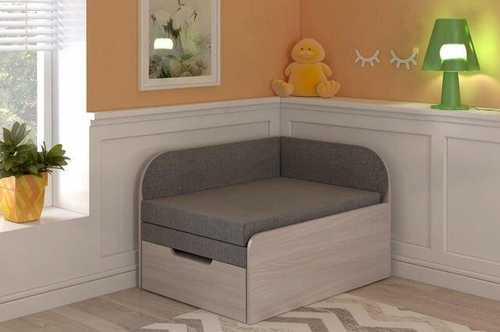 Детский диван Малютка Серый