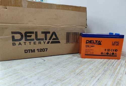 Новые Аккумуляторы Delta DTM 1207