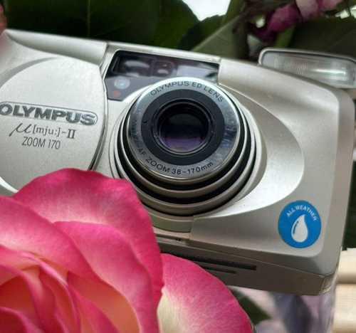 Пленочный фотоаппарат olympus mju ii