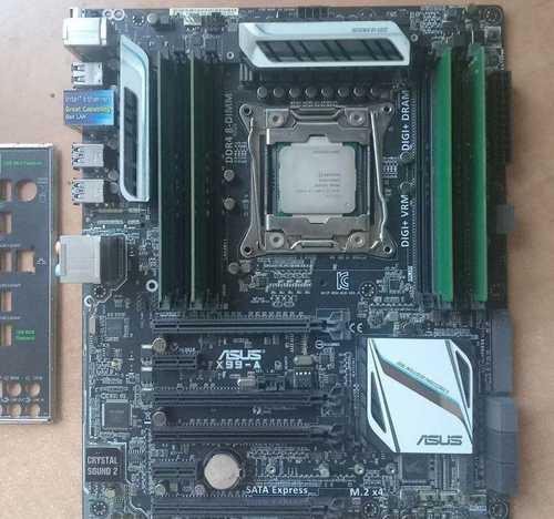 Intel Core i7-5960X / asus X99-A / Crusial 32Gb DD