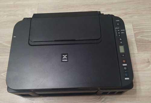 Цветной мфу принтер с снпч canon неисправен g3415