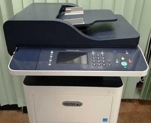 Мфу лазерное Xerox WorkCentre 3345, ч/б, A4, белый