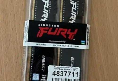 Оперативная память Kingston 64gb DDR4 3200Mhz 2x32