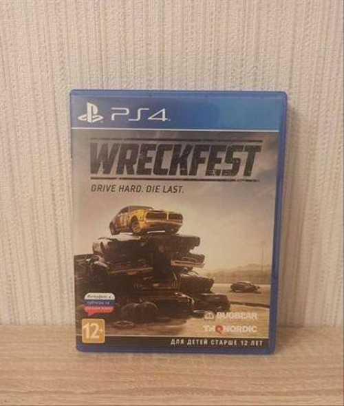 Гонки Wreckfest PS4
