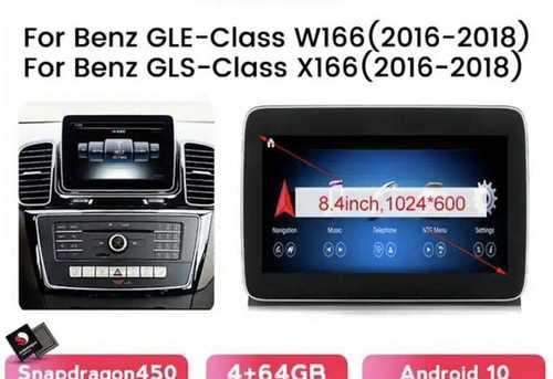 Android магнитола Mercedes GLE GLC GL NTG 5.0