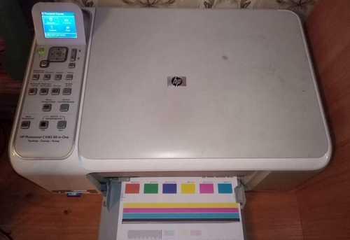 Мфу цветной принтер+сканер HP Photosmart C4183