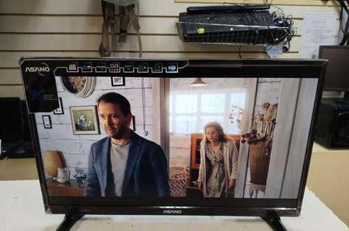 Телевизор asano 24" FullHD, smart tv. Новый