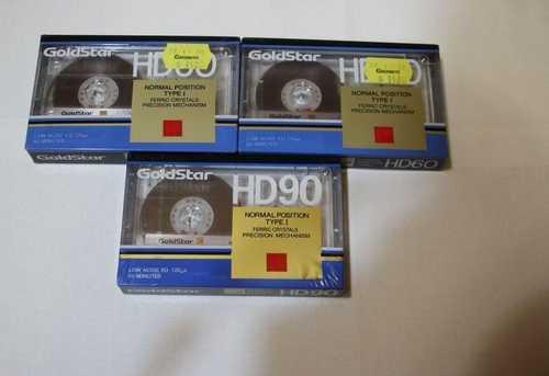 Goldstar HD 60, 90 Аудиокассеты Korea