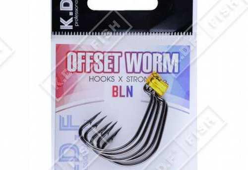 Крючок офсетный KDF Offset Worm №2/0