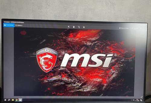 Монитор игровой MSI mag272 165hz