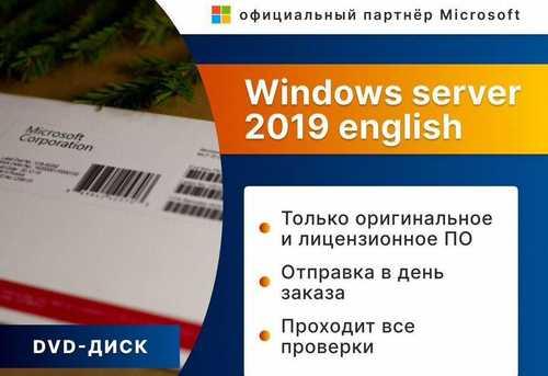 Windows server 2019 standard DVD OEI (конверт Engl