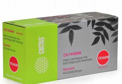 Тонер-картридж cactus TK-560 Лазерный Пурпурный 10