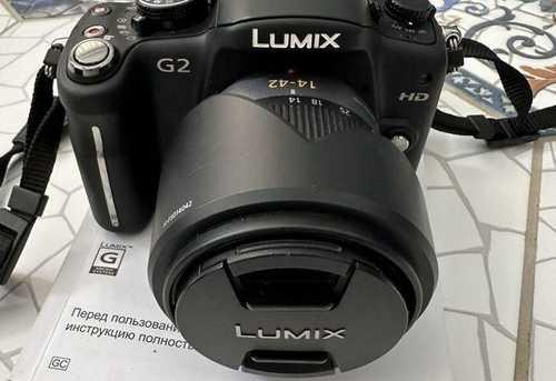 Зеркальный фотоаппарат panasonic lumix dms-g2k