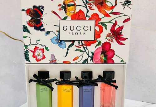 Парфюмерный набор духи Gucci flora