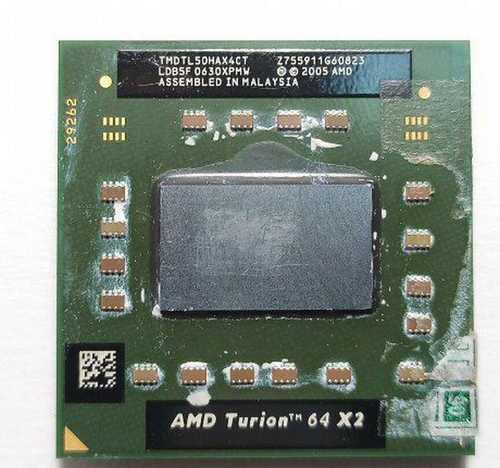 Процессор ноутбука AMD Turion 64 X2 RM-76