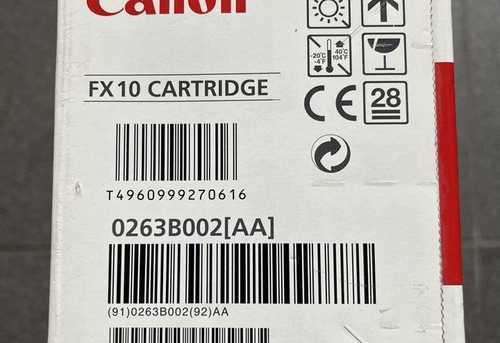 Картридж canon fx-10