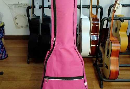 Чехол для классической гитары 3/4 MR гк-2 розовый