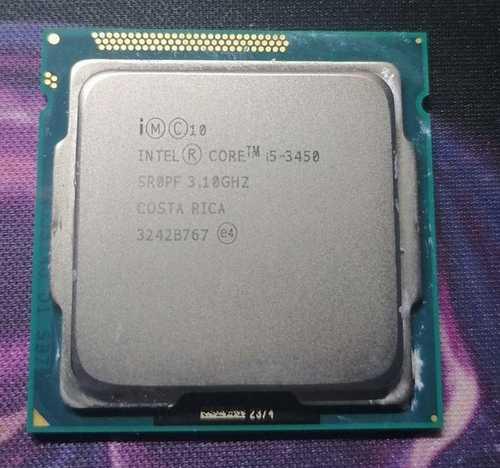 Процессор intel core i5 3450