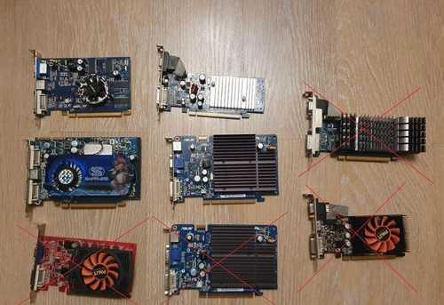Видеокарты разные PCI Express