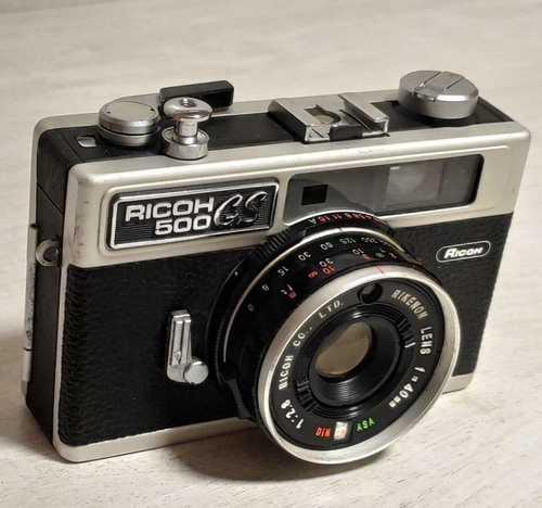 Редкий пленочный фотоаппарат Ricoh 500 GS