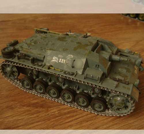 Сборная модель танк Sturmgeschutz III Ausf. B