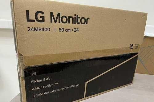 Новый монитор LG 24MP400-b 1920x1080 75Hz