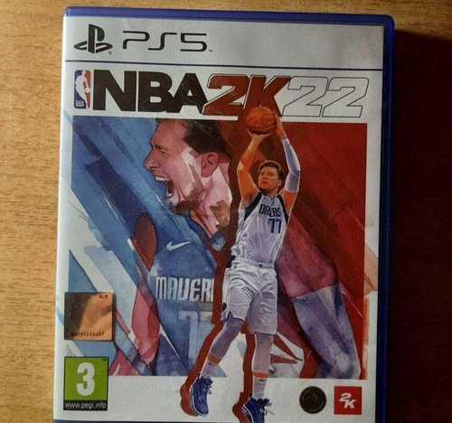 Игра NBA 2k22 на PS5