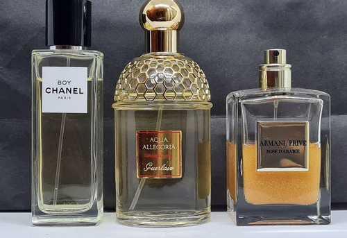 Парфюм Chanel, Guerlain, Armani