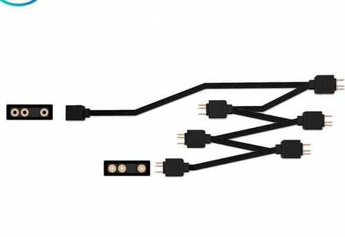 Разветвитель argb подсветки ID-Cooling FS-06 argb