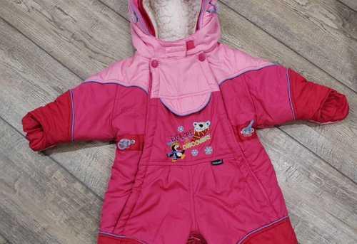 Зимний комбинезон трасформер 80 размер на овчине