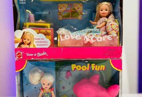 Барби Barbie Kelly Love'n Care Kelly Pool Fun