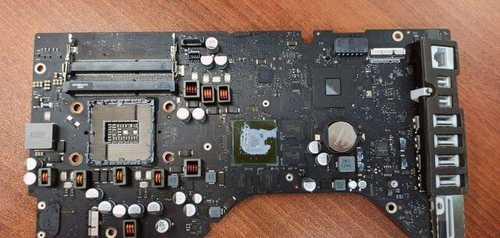 Материнская плата iMac 2012 a1418, требует ремонта