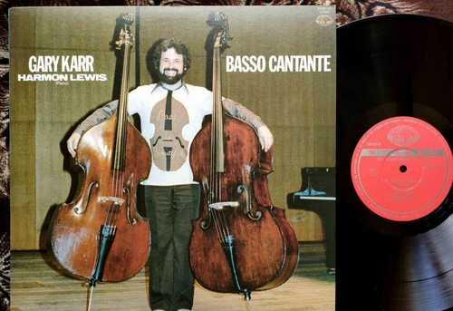 Gary Karr – Basso Cantate – оригинал Japan 1980 v2