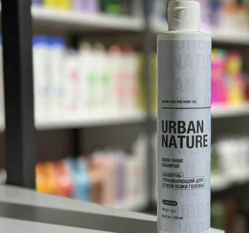 Шампунь urban nature aqua shine