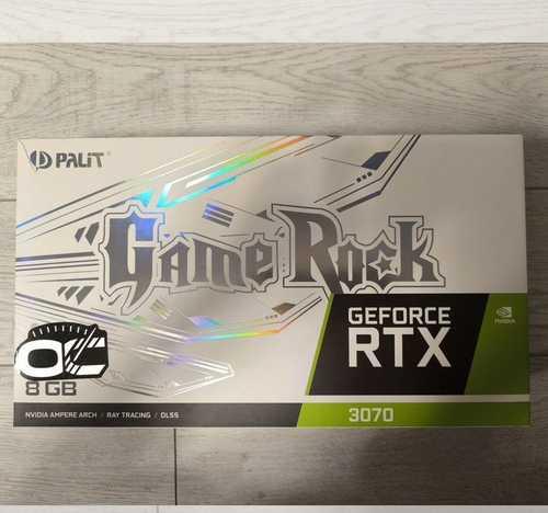 Видеокарта Nvidia RTX Palit Gamerock OC 3070 8Gb