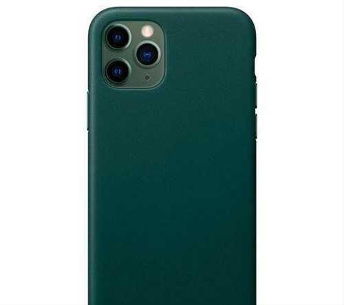 Чехол Leather Case для iPhone 11 Pro (5), зеленый