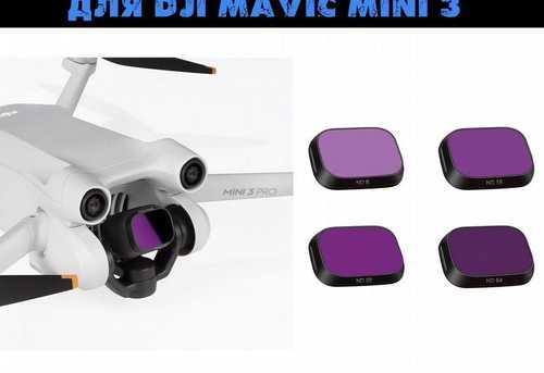 Набор ND фильтров для Dji mavic mini 3