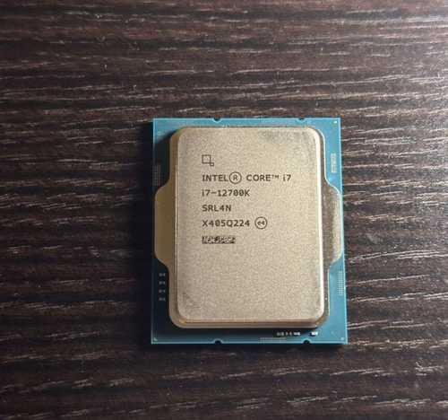 Процессор intel core i7 12700k
