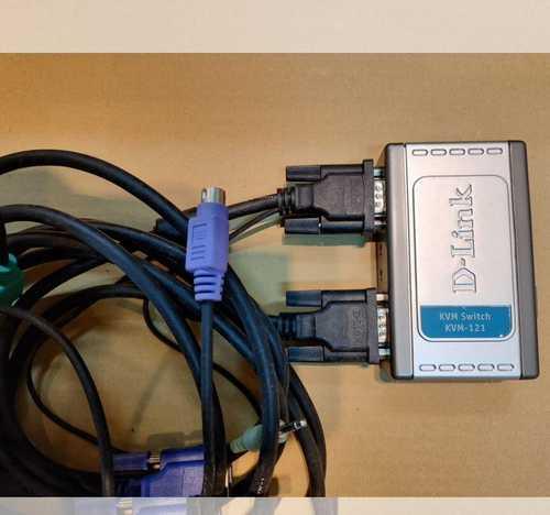 Kvm switch переключатель DLink KVM121