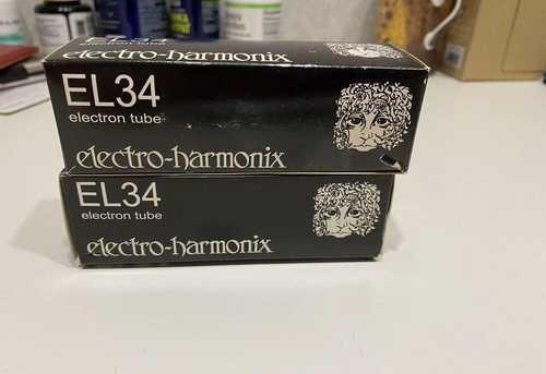 EL34 Electro-Harmonix радиолампа