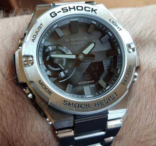 Наручные часы Casio g shock g-steel