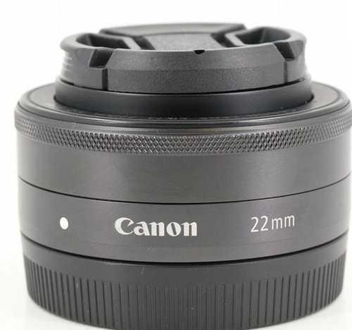 Canon EF-M 22mm f/2 STM отл. сост., гарантия обмен