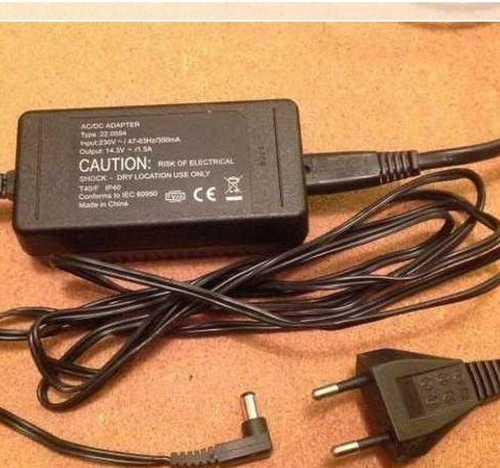 AC/DC Adapter type 22.0594 - 14.3V, 1.5A