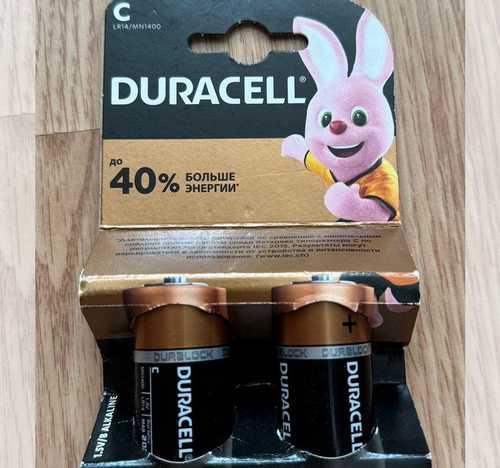 Батарейки duracell c/lr 14 2 шт