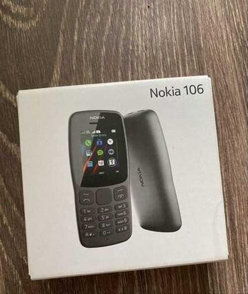 Сотовый телефон Nokia 106 new DS серый