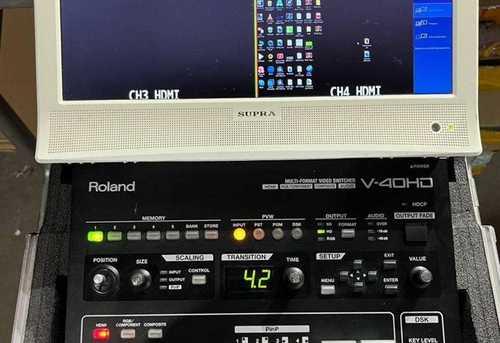 Видеомикшер roland v-40hd