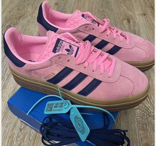 Кроссовки adidas originals Gazelle bond pink