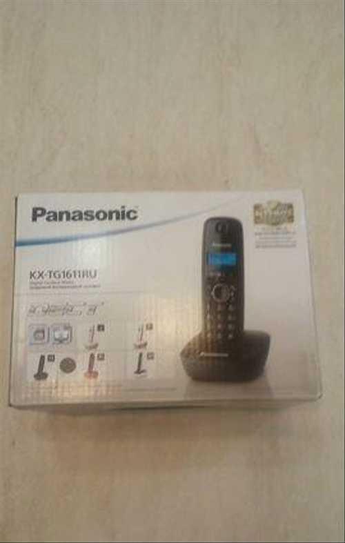 Радиотелефон Panasonic kx tg1611 RU